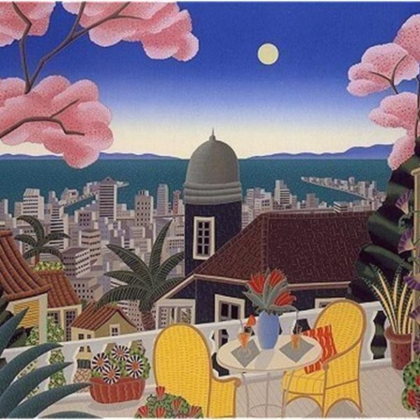 Thomas McKnight "Lighthouse Point" - Weller Galleries