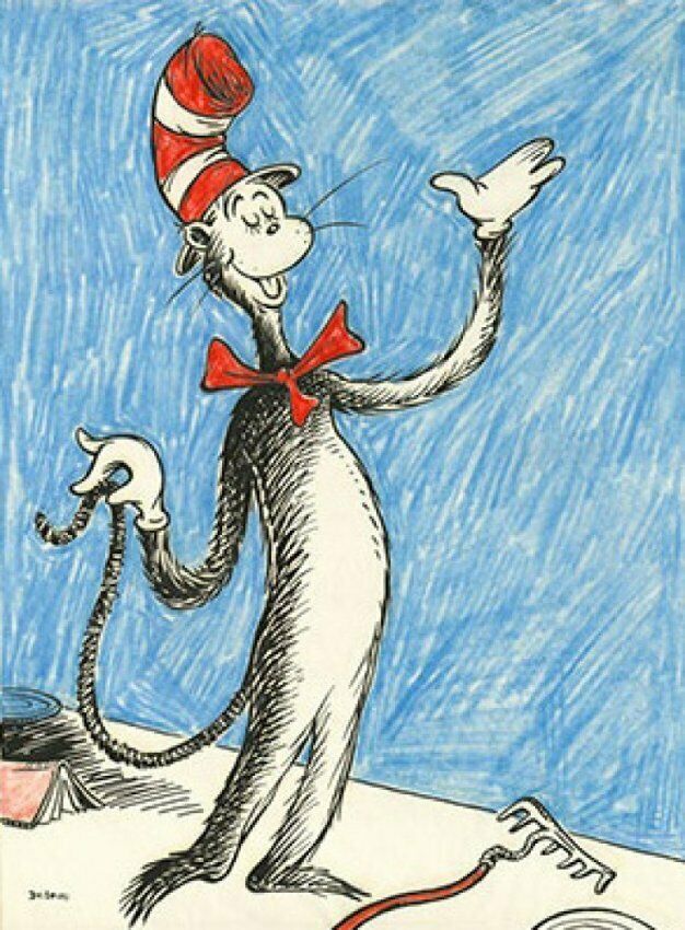 Dr Seuss THEODOR GEISEL "Cat That Changed the World " 1 - Weller Galleries
