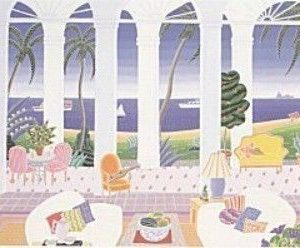 Thomas McKnight "Lighthouse Point" - Weller Galleries