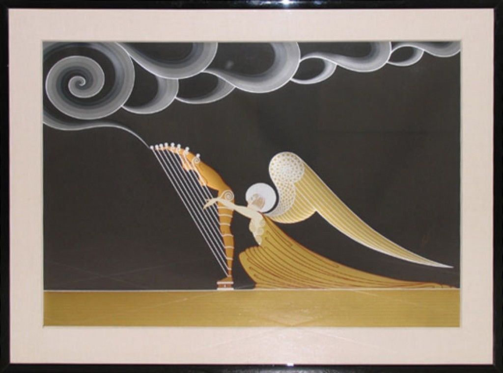 Erte (Romain De Tirtoff) "Angel" - Weller Galleries