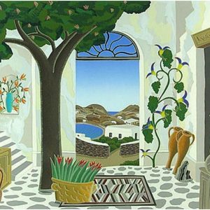 Thomas McKnight "Lighthouse Point" - Weller Galleries