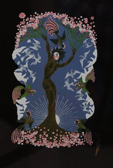 Erte (Romain De Tirtoff) "Four Seasons" Suite Serigraph – Weller Galleries