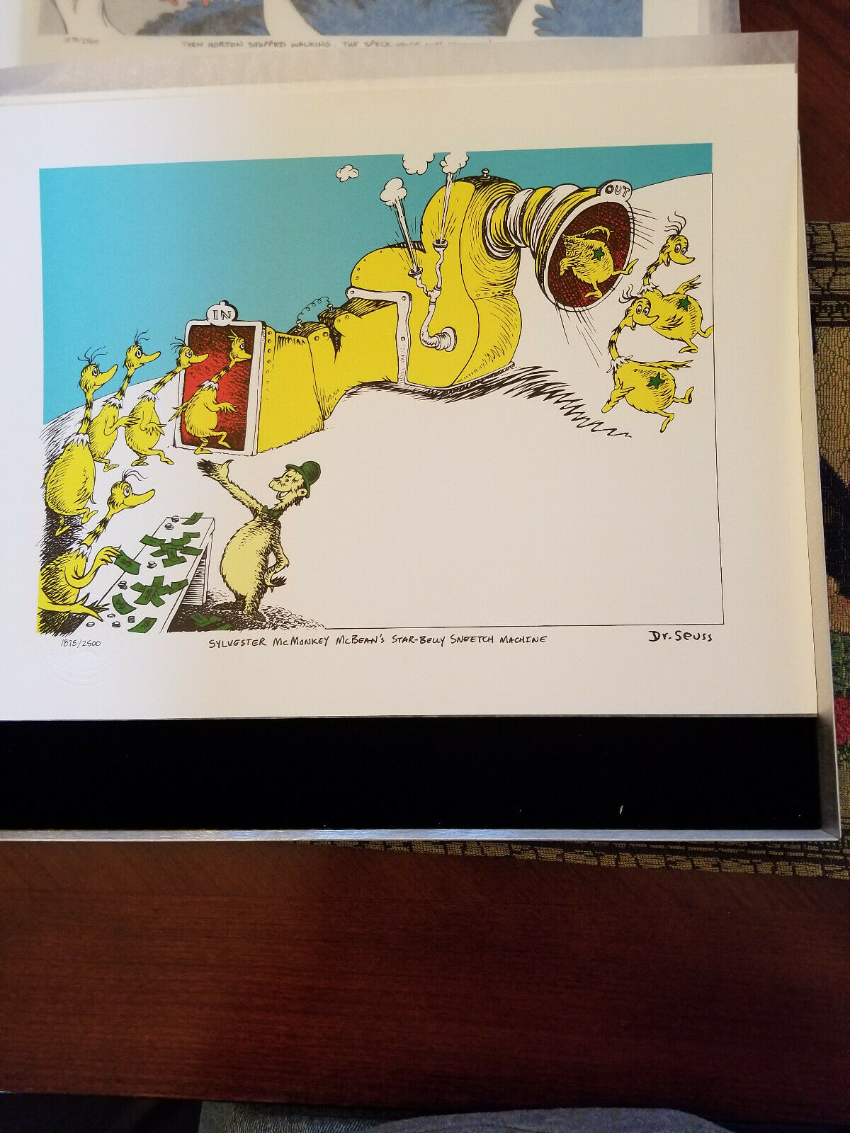 Dr Seuss THEODOR GEISEL "Sylvester McMonkey McBean" on Paper - Weller ...