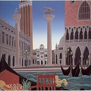 Thomas McKnight "Lighthouse Point" - Weller Galleries