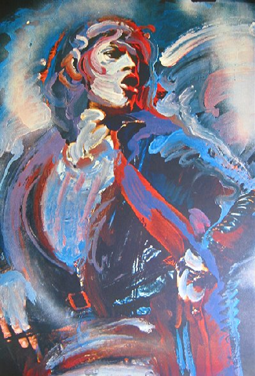 Peter Max "Jagger" – Weller Galleries