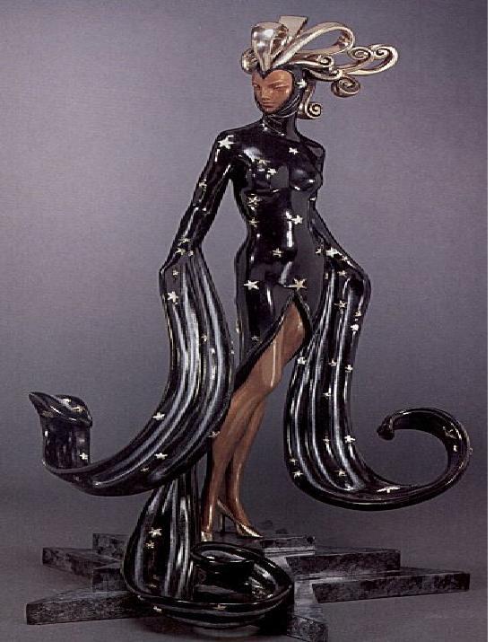 Erte (Romain De Tirtoff) "Bal Tabarin" Bronze - Weller Galleries