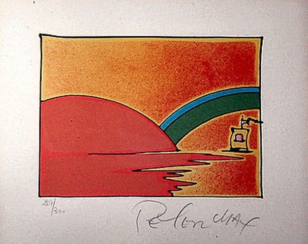 Peter Max "Little Boat II" - Weller Galleries