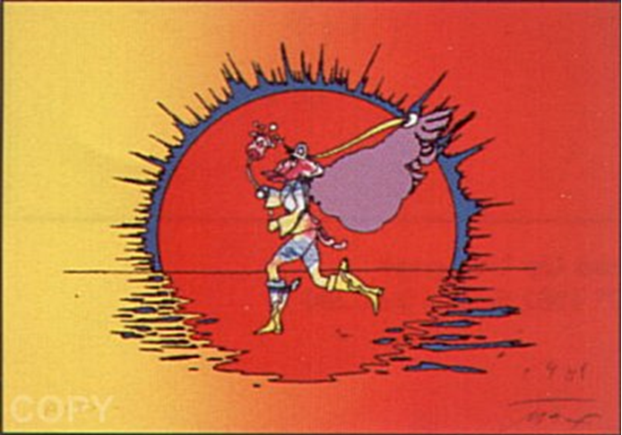 Peter Max "Runner" – Weller Galleries