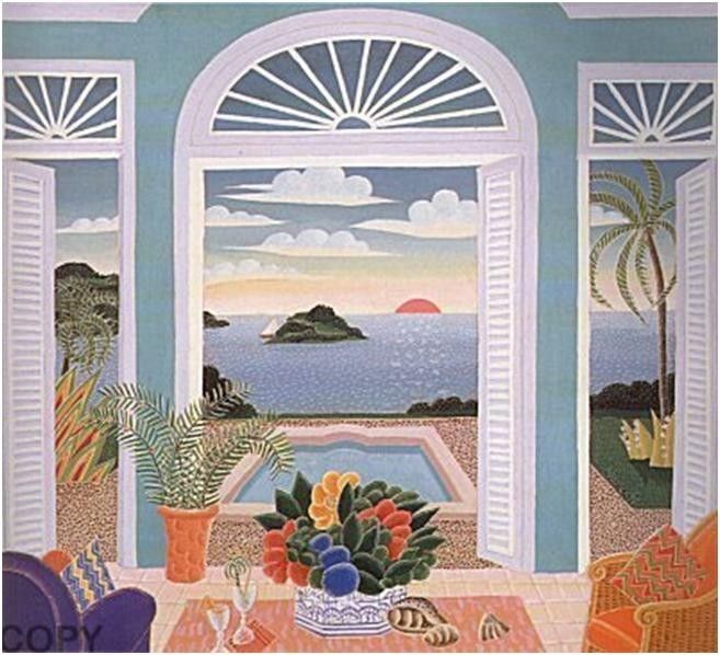 Thomas McKnight "Mustique" – Weller Galleries