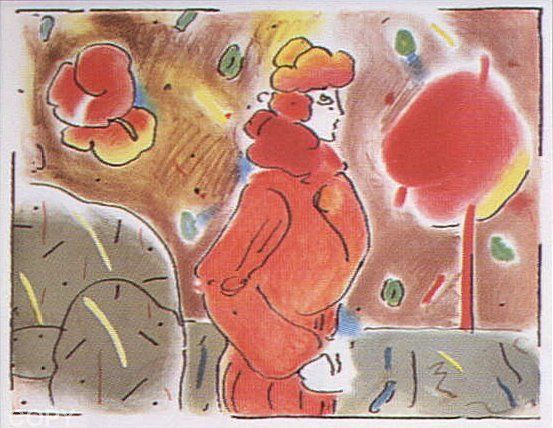 Peter Max "In His Garden" – Weller Galleries