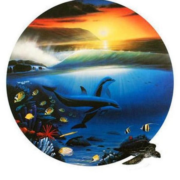 Robert Wyland "Sea Turtle Reef" - Weller Galleries