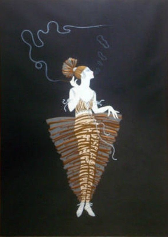 Erte (Romain de Tirtoff) "Contessa" Print – Weller Galleries